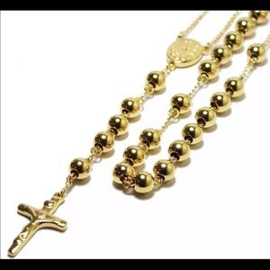 Royalty Jewels | Jewelry | Stainless Steel Bead Chains Rosary Jesus ...
